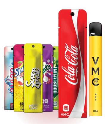 ซื้อพอตใช้แล้วทิ้ง VMC 5000 คำ และรสชาติทั้งหมด - PodFlashman